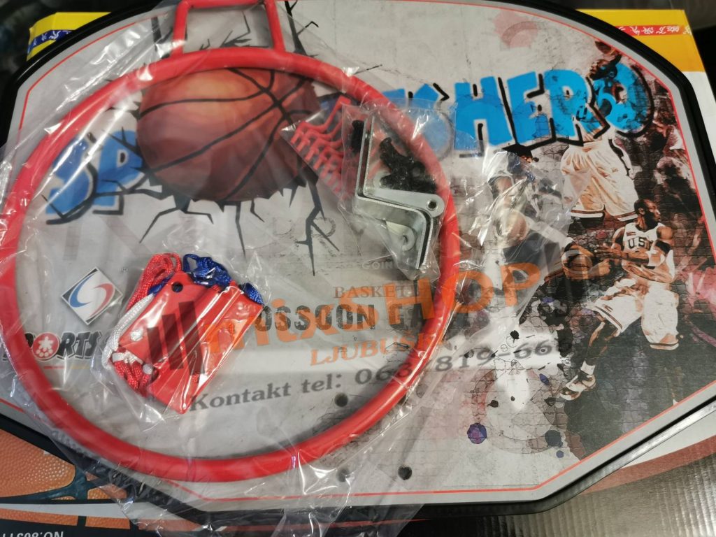 Dječja Tabla S Obručem Koš Za Djecu Košarku Obruč – MixSHOP