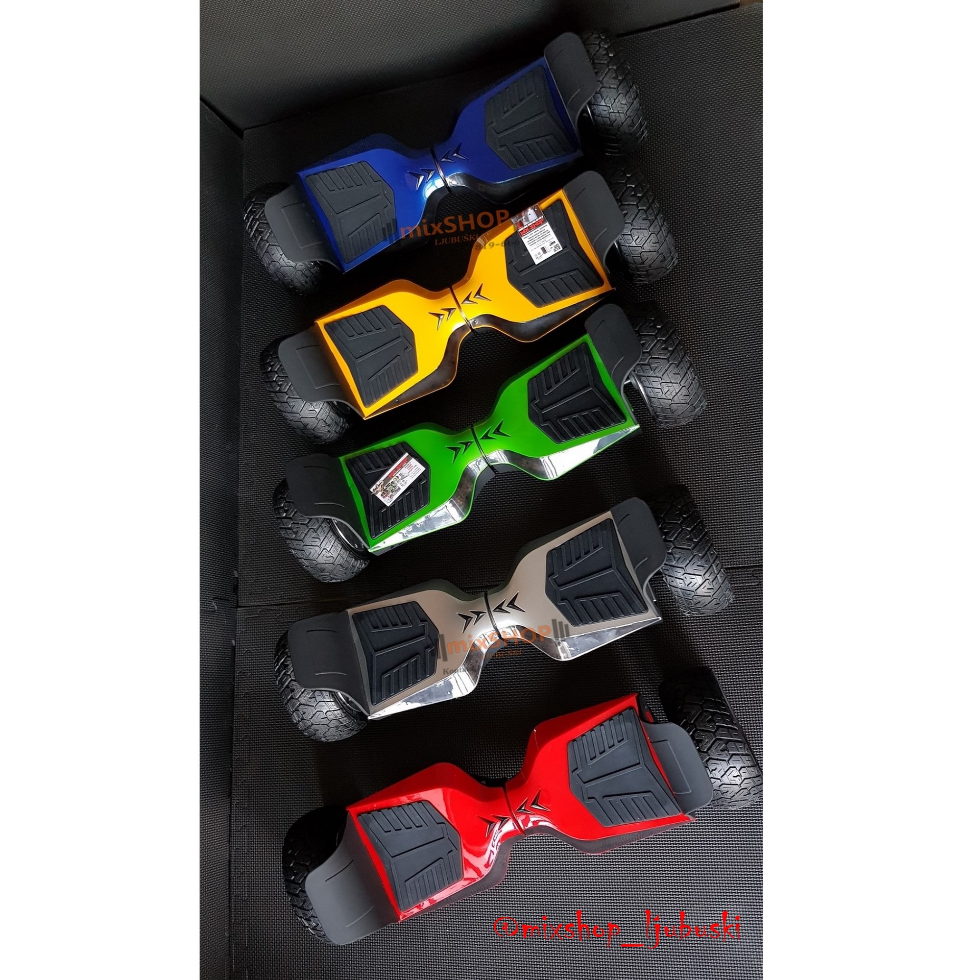 OFF ROAD Hoverboard 9 inch - 150kg Skuter - MixSHOP