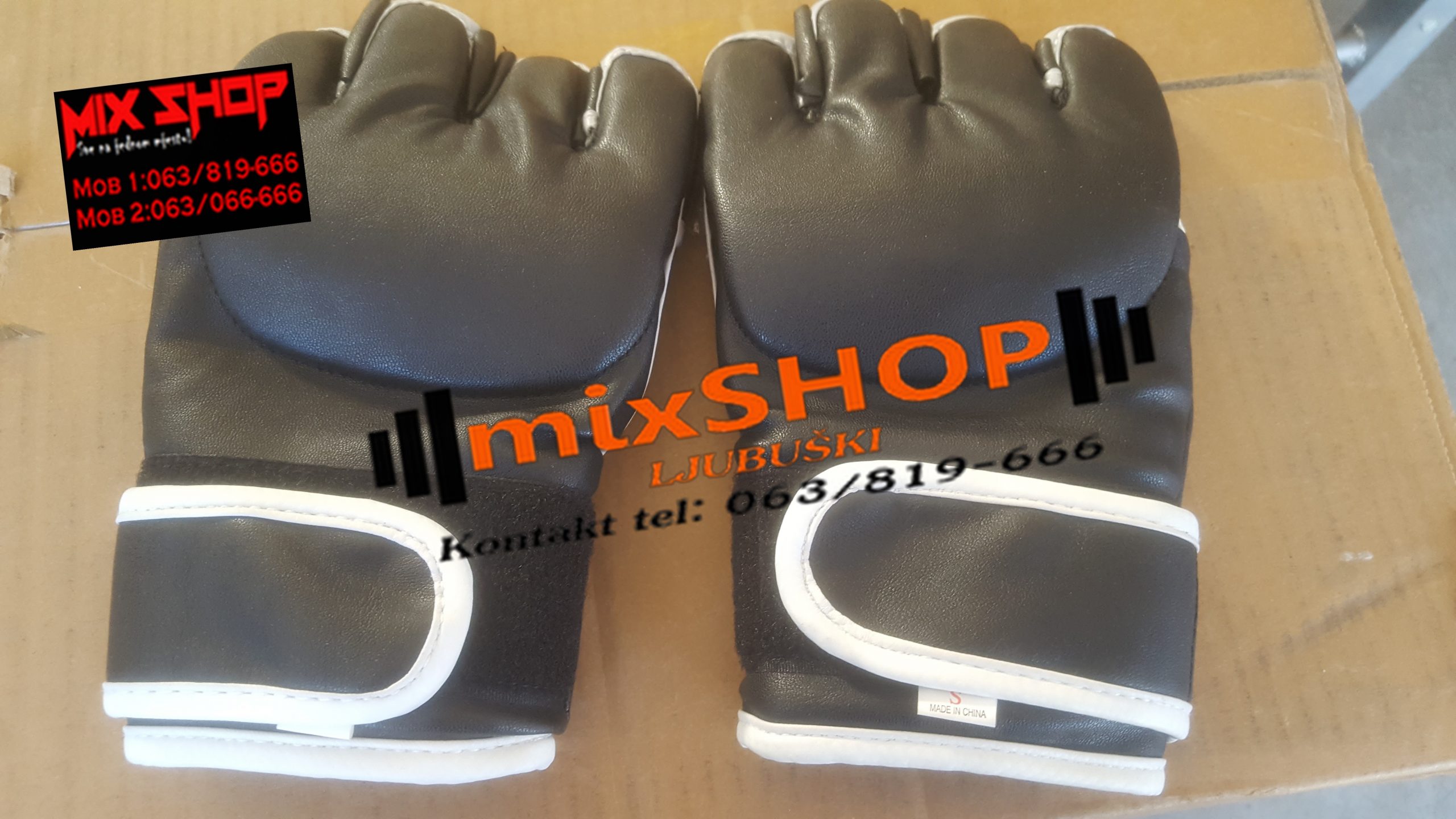 MMA Rukavice Za Slobodnu Boks Borbu - MixSHOP MMA Rukavice Za Slobodnu Boks Borbu - MixSHOP