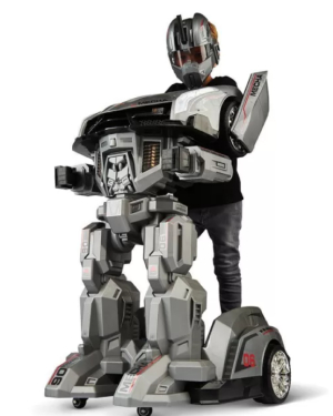 Mecha Lamborghini Knight RideOn Robot